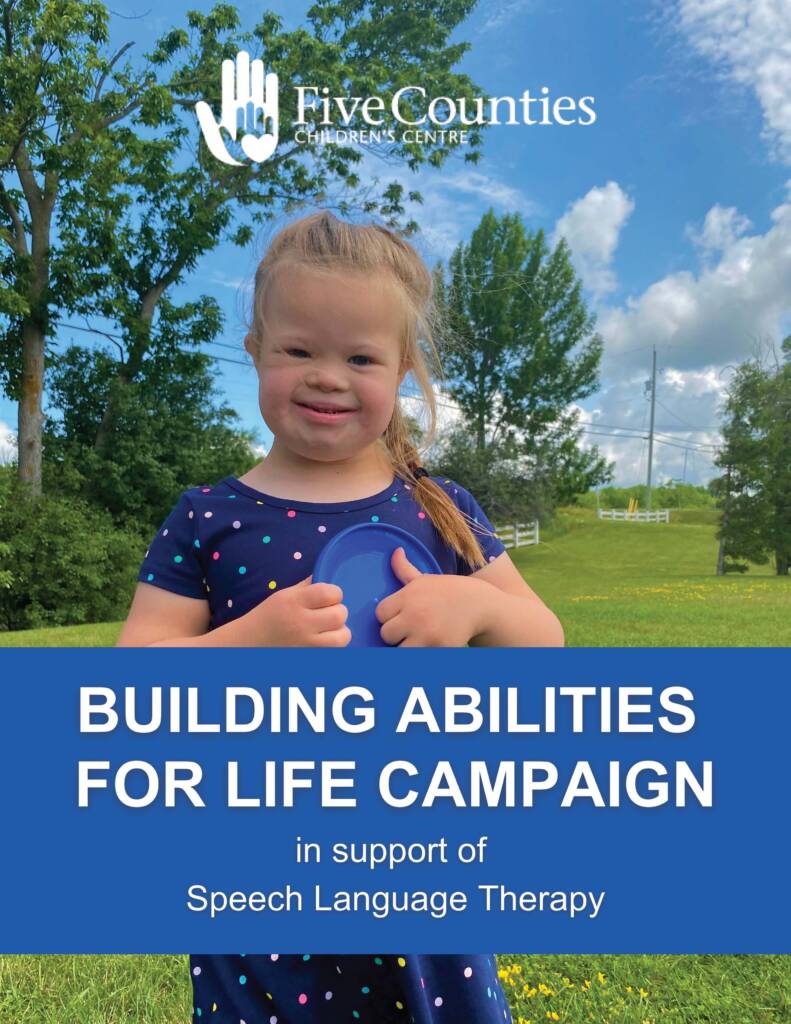 Building Abilities for Life Campaign - Five Counties Children's Centre