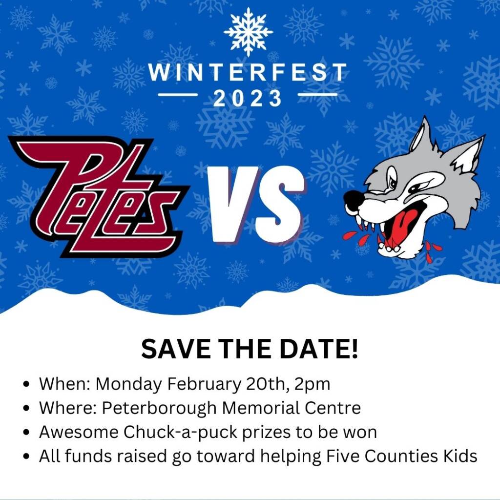 Five Counties Kids to Provide an Assist to Peterborough Petes at Annual ...