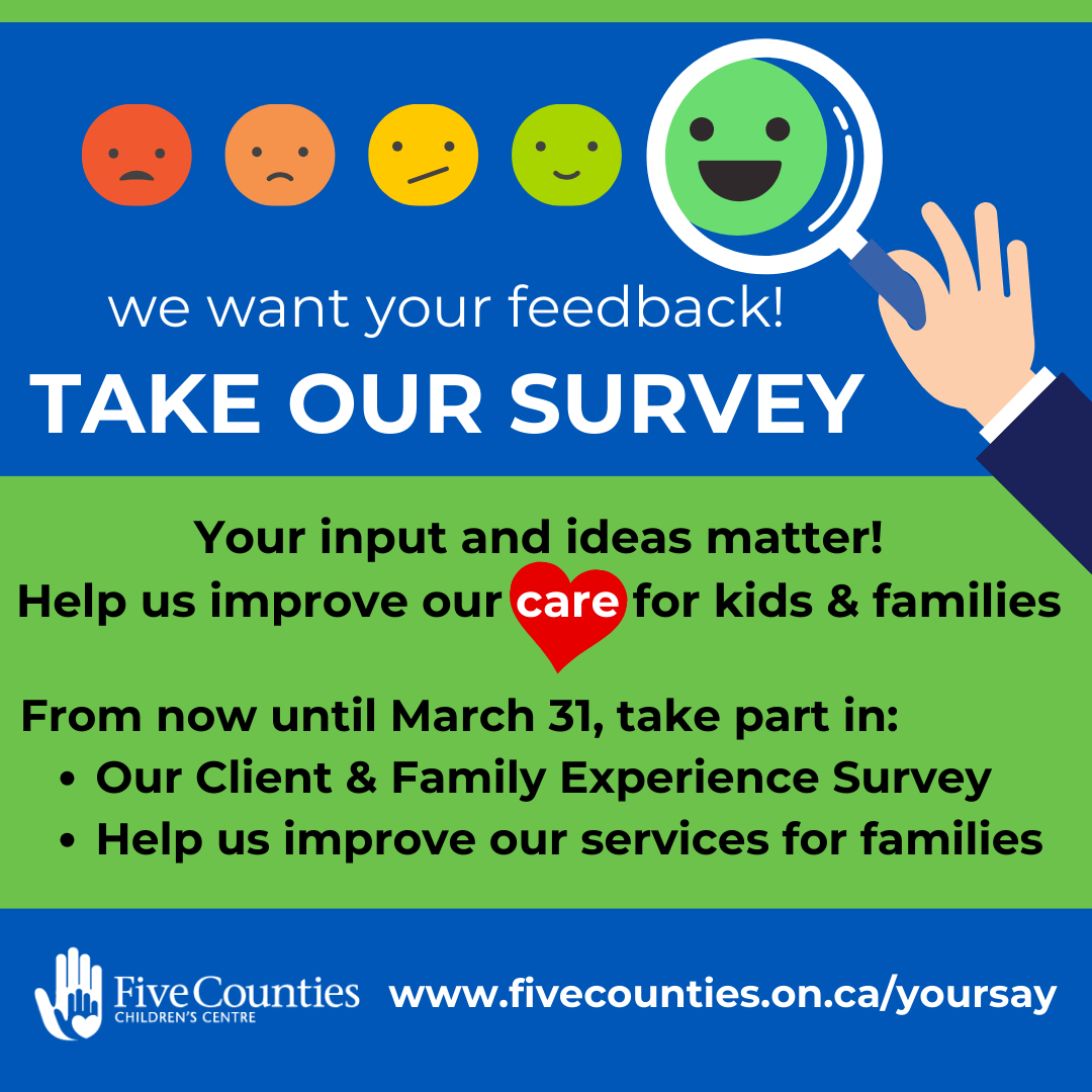 Take Part in Our Survey to Help Us Improve Our Services for Families ...