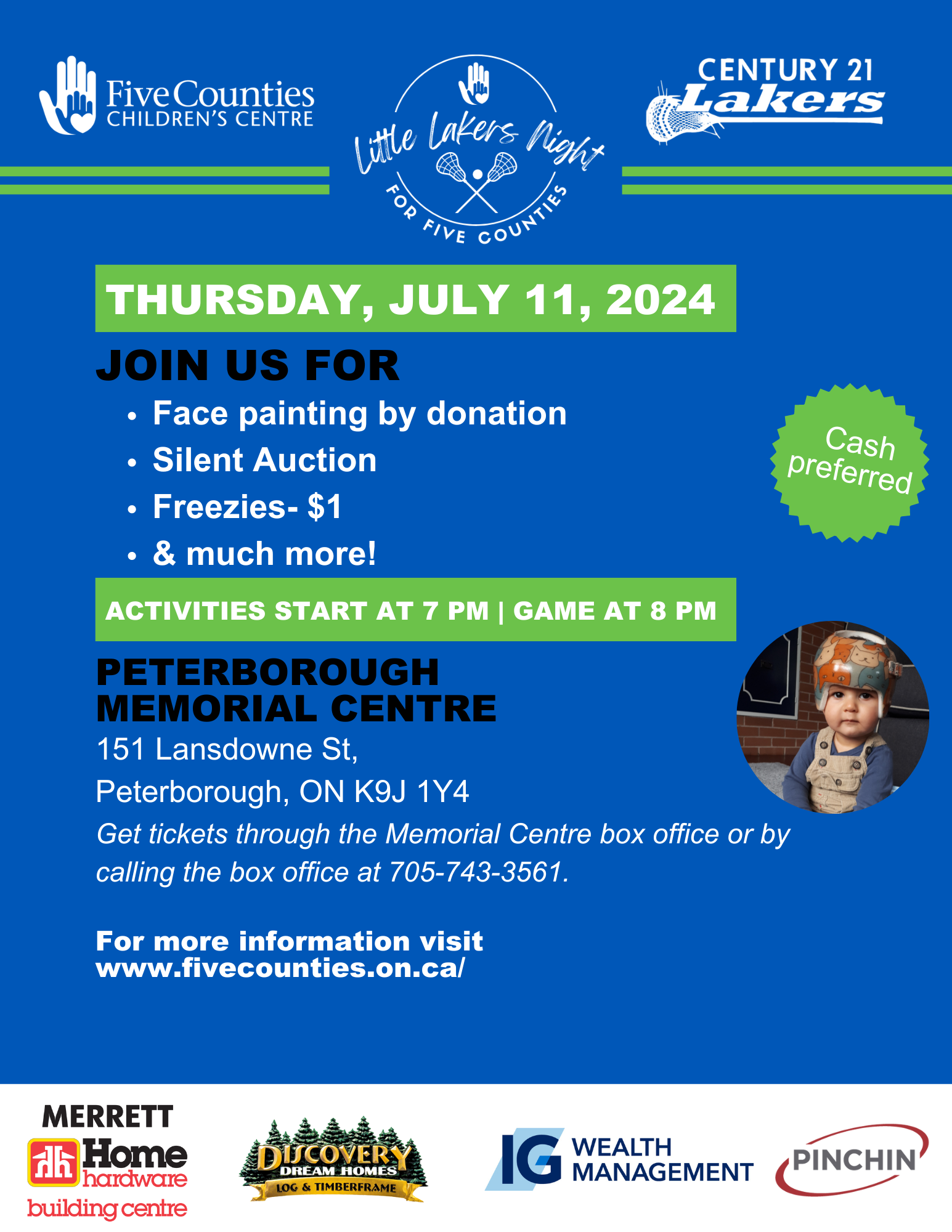 Little Lakers Night Returns on July 11 - Five Counties Children's Centre