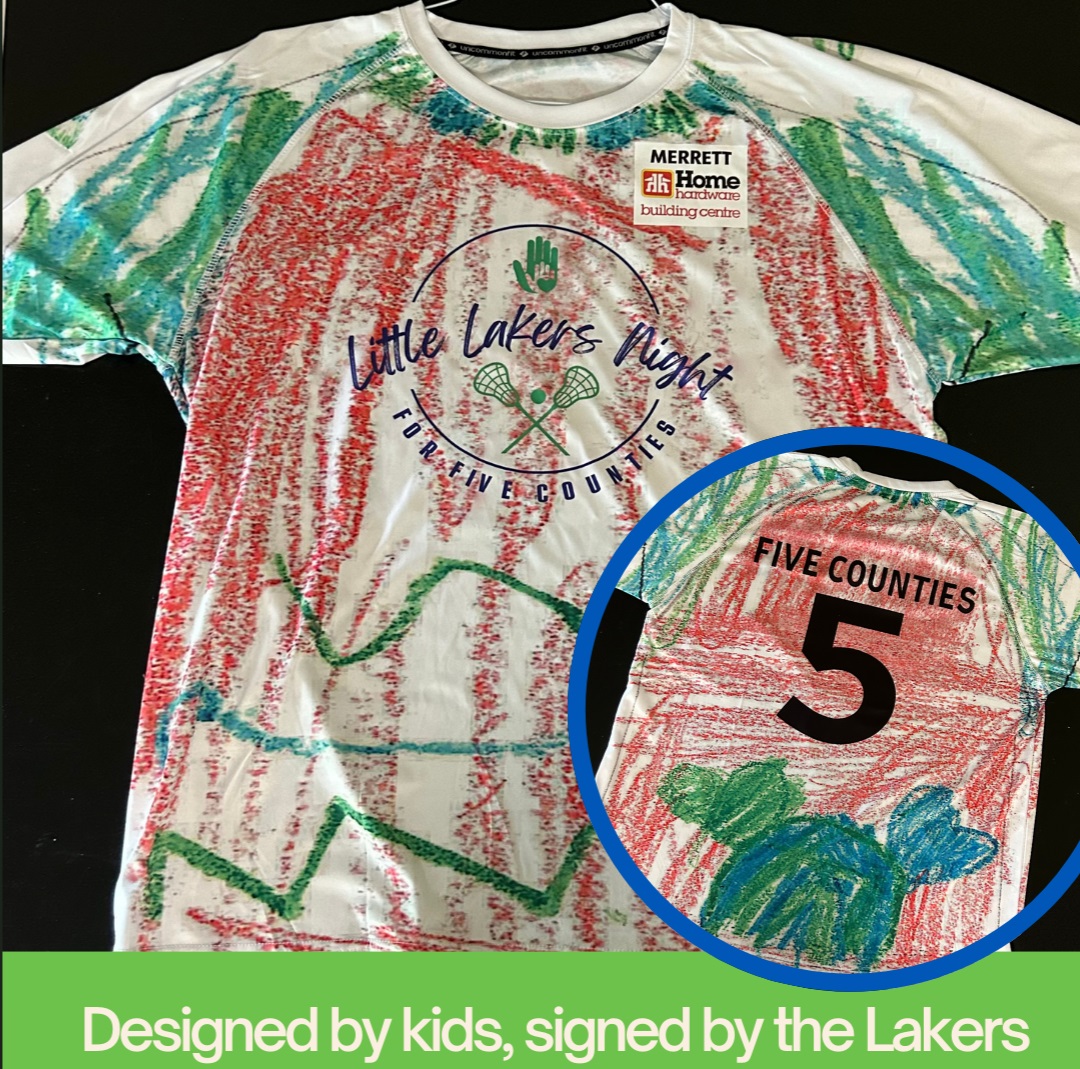 Peterborough Lakers Jersey Online Auction - Five Counties Children's Centre